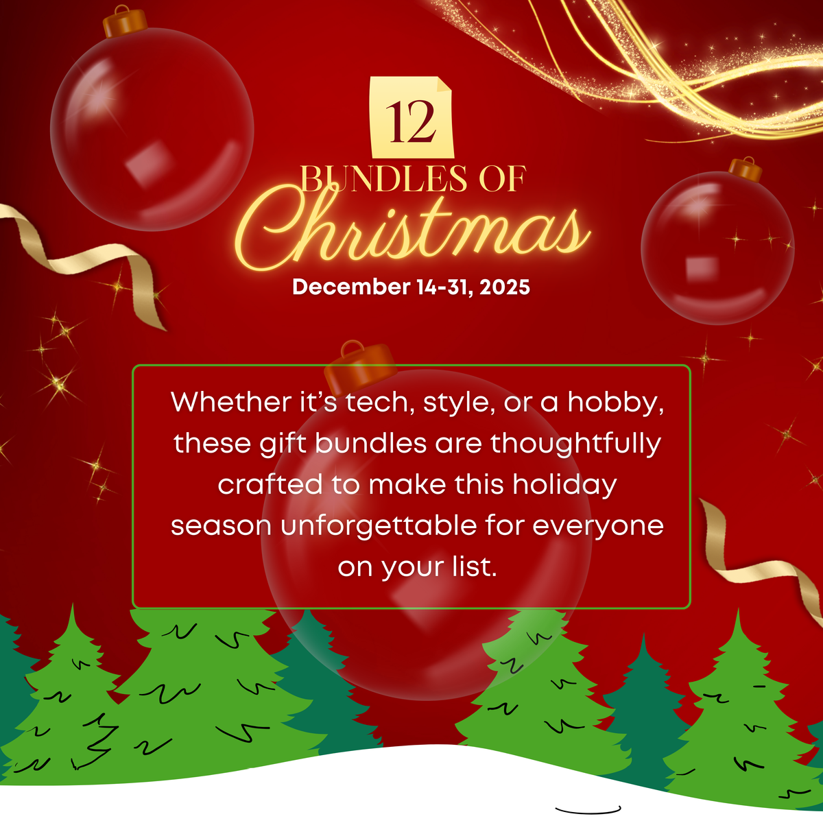 12 Bundles of Christmas 🎄 – Cutting Edge Online Store