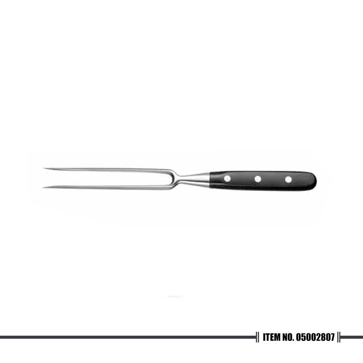 [Xavier Deals 🏐] 7.7133.18 Forged Chefs Fork Black Nylon Handle 7" – Cutting Edge Online Store