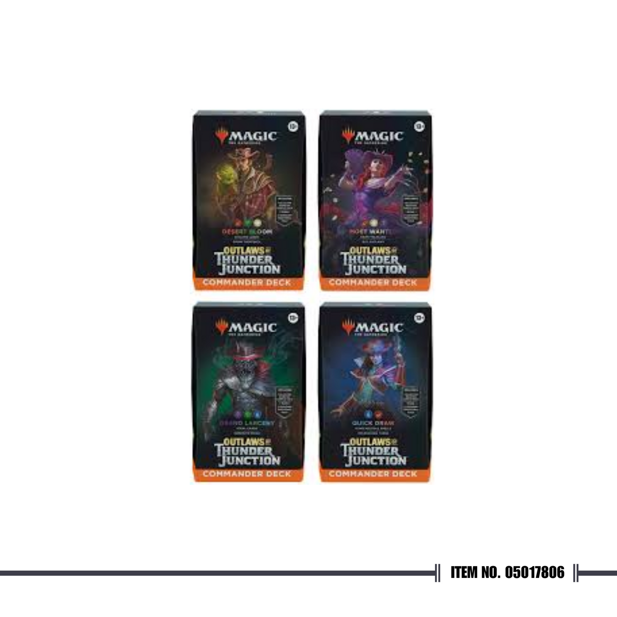 Magic The Gathering OTJ: Commander Display – Cutting Edge Online Store