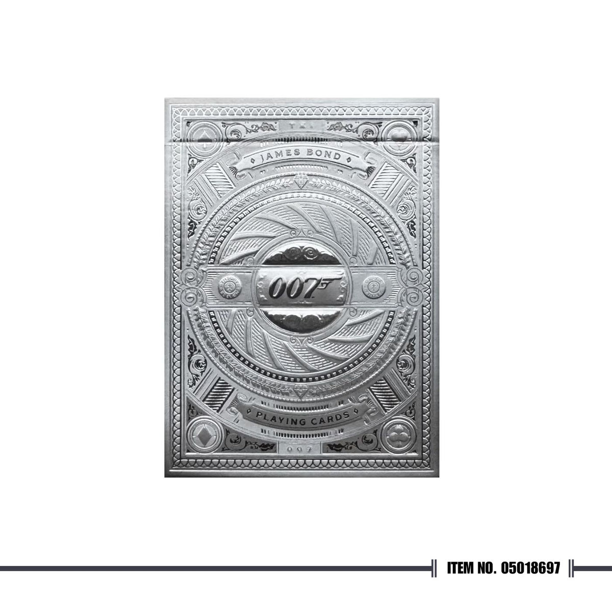James Bond Silver Edition Playing Cards – Cutting Edge Online Store